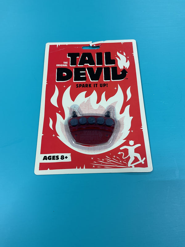 Tail Devil Spark Plate Red – Sprak Skateboarding