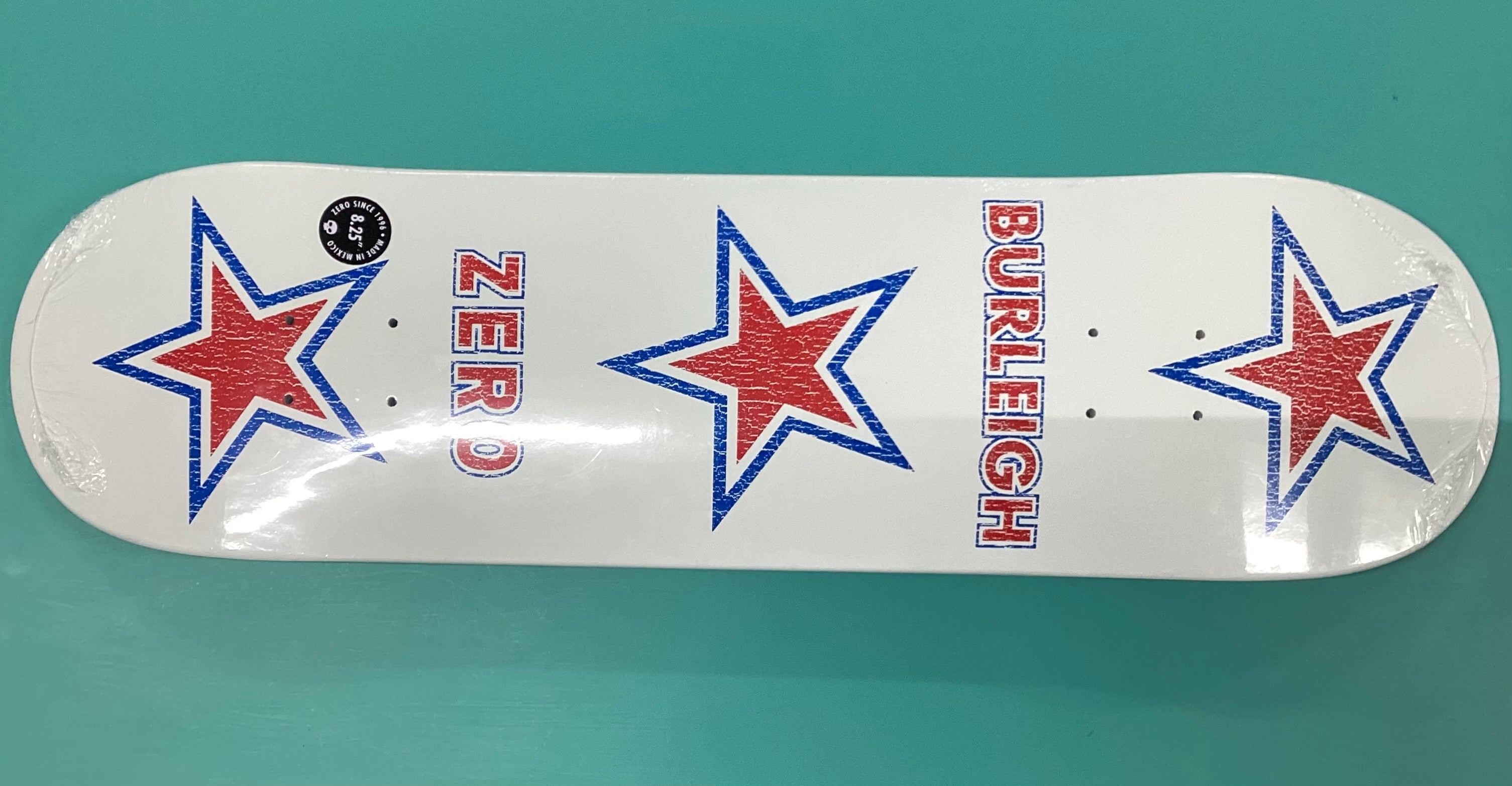 Zero Brandon Burleigh American Zero White Deck – Sprak Skateboarding