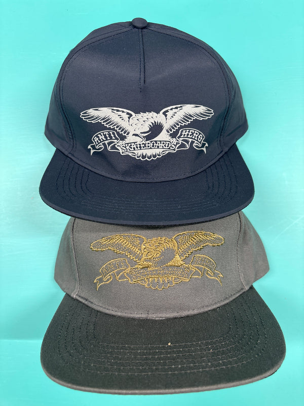 Anti-Hero Basic Eagle Snapback Hat – Sprak Skateboarding